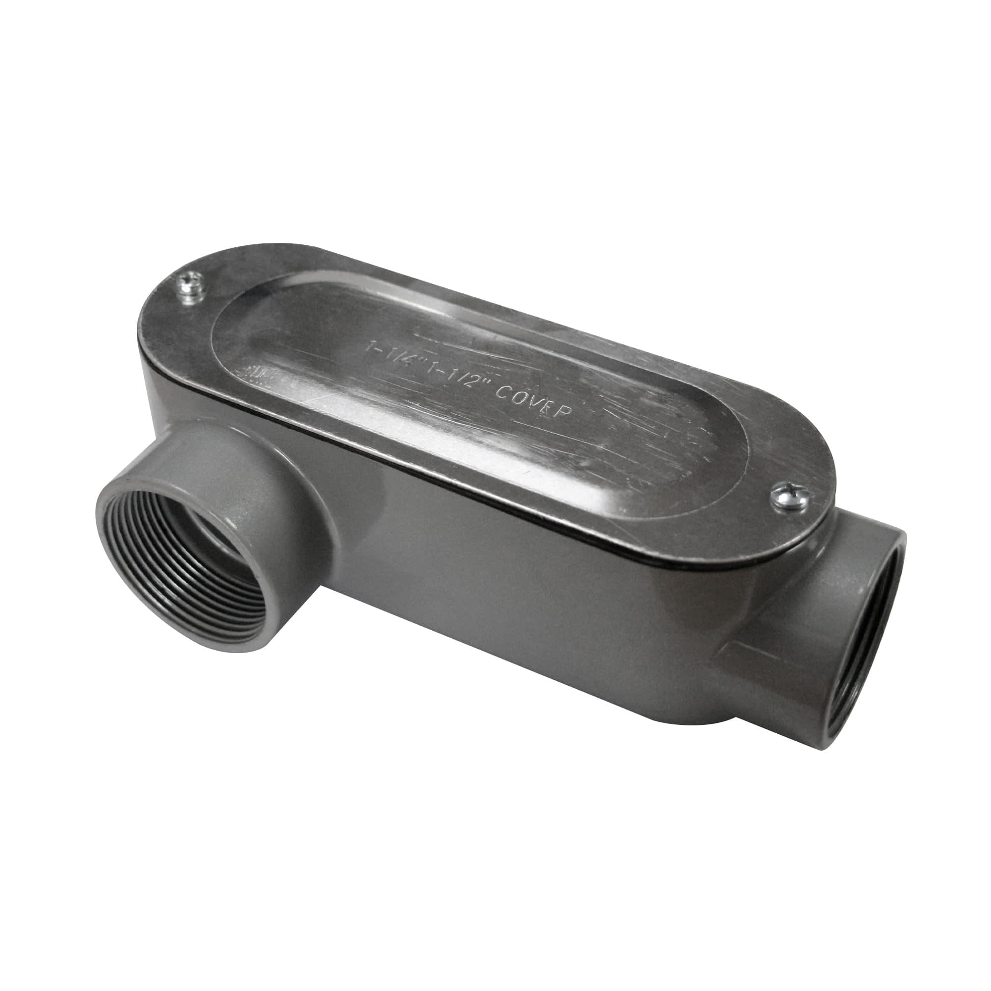 CAJA CONDULET TIPO LR 1-1/2'' FORM 35 DE ALUMINIO C/TAPA Y ...