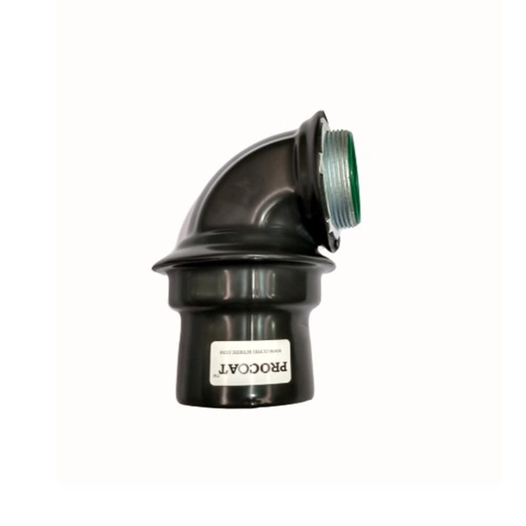 CONECTOR CURVO DE 90° LIQUID TIGHT, RECUBIERTO DE PVC 2'' LTC9050P ...