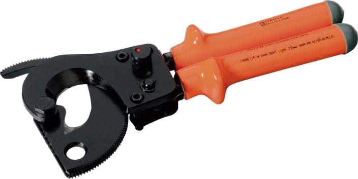 CORTA CABLE DE CREMALLERA PARA CABLES MULTIFILAMENTO 1000V L=270MM ...