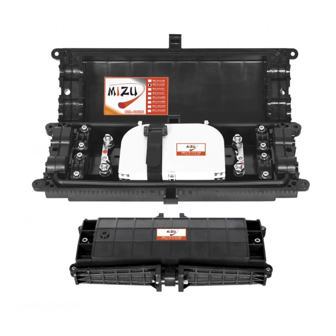 MUFA HORIZONTAL C/2BAND.12 VIA(24 H) MFC-H-212-3M MIZU | Aragcu Perú SAC