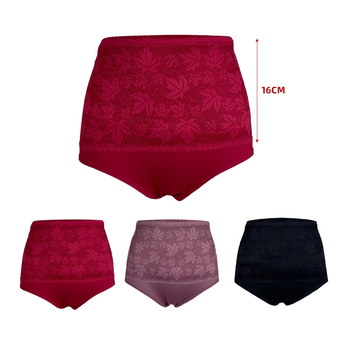 CALZON DE MUJER CON ENCAJE CORTE ALTO | 12 UNID | Omas Mucho Mas