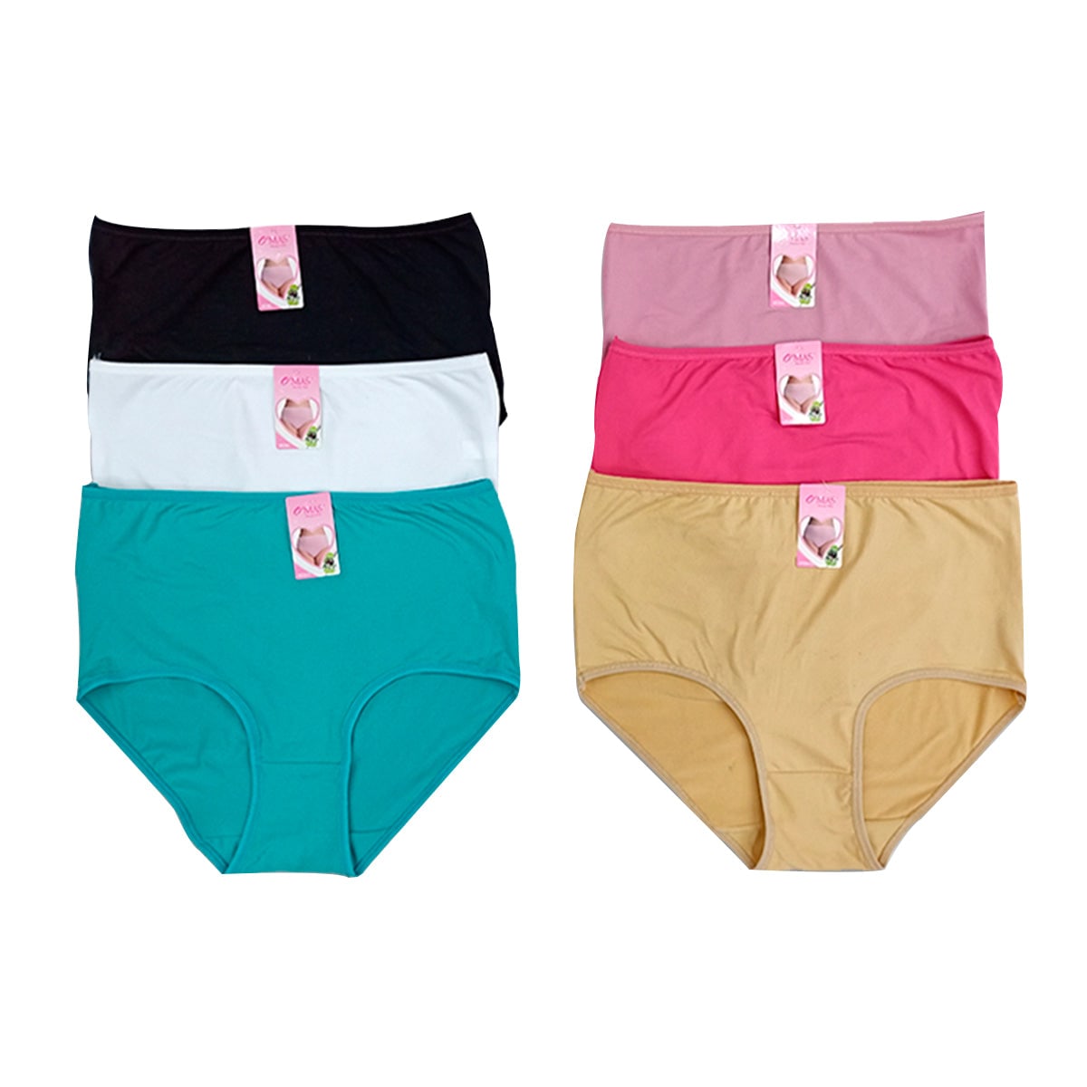 CALZON MUJER LISO FIBRA BAMBU | 12 UNID | Omas Mucho Mas