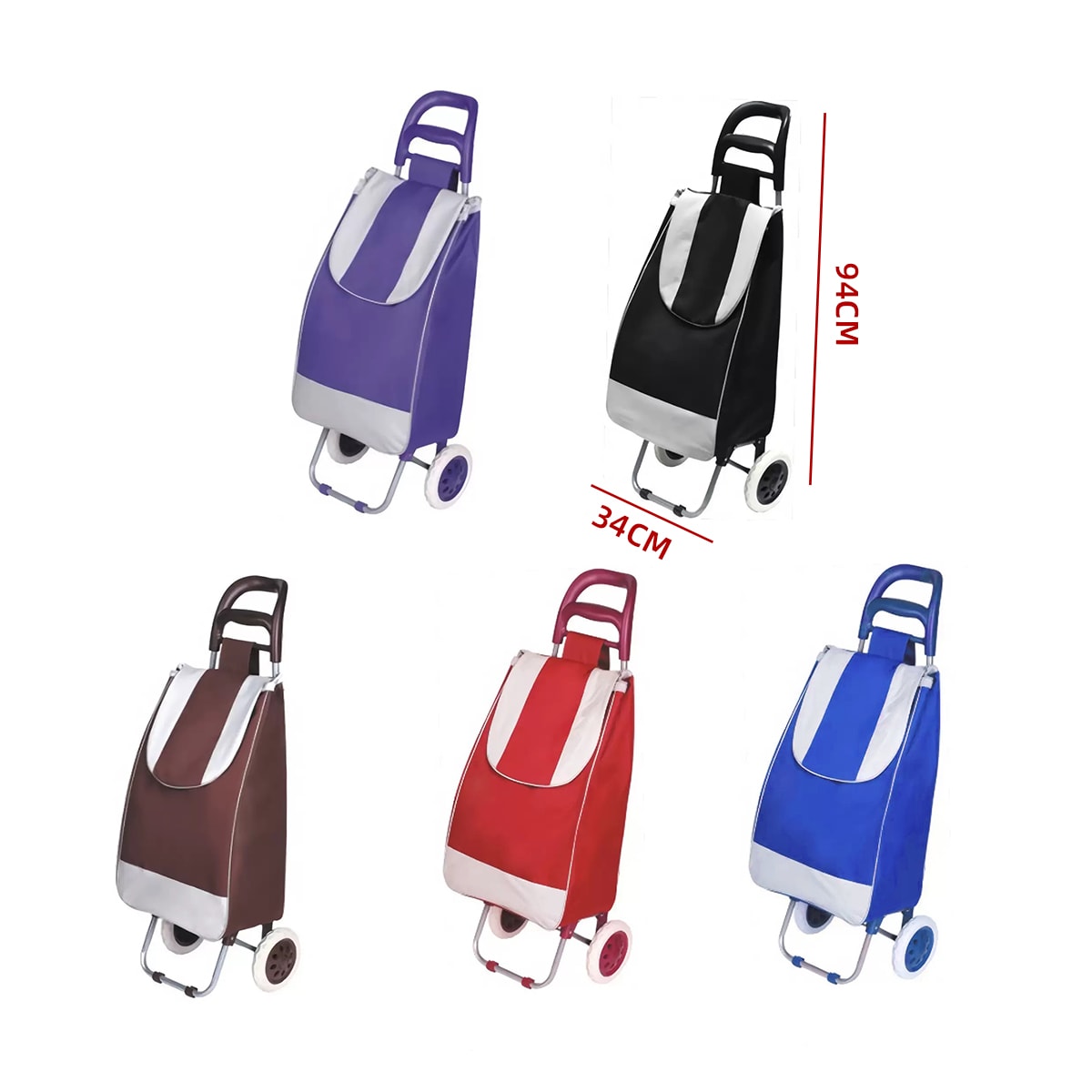 CARRITO DE FERIA 2 RUEDAS VARIEDAD DE COLORES | VENTA MAYORISTA | Omas ...