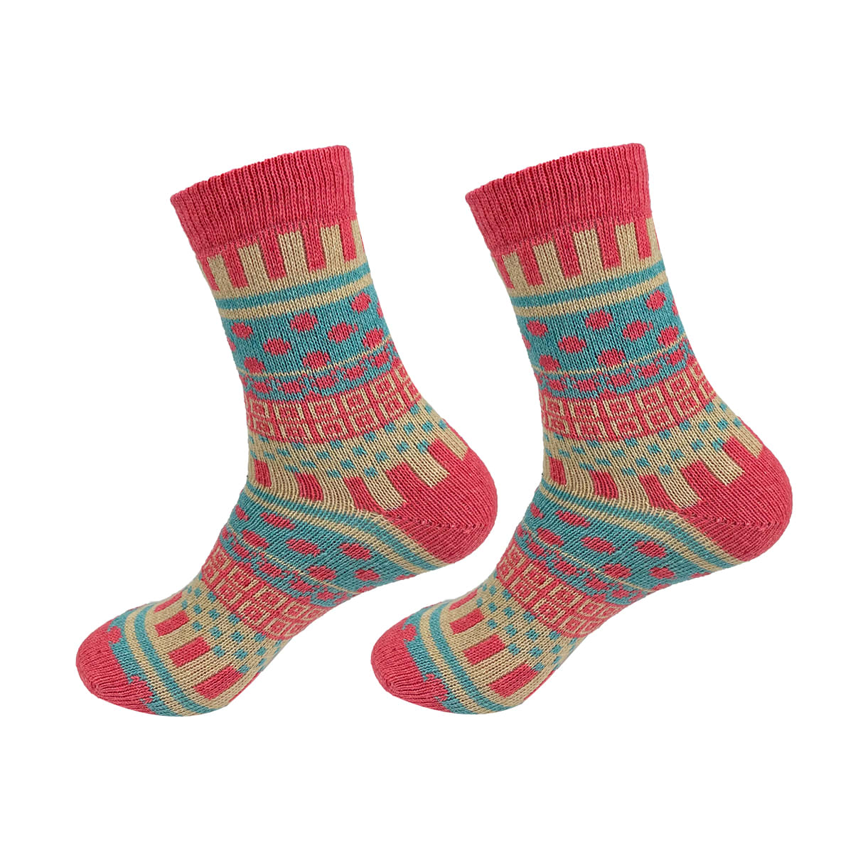 CALCETINES DE MUJER CON DISEÑOS SURTIDOS | 12 UNID | Omas Mucho Mas