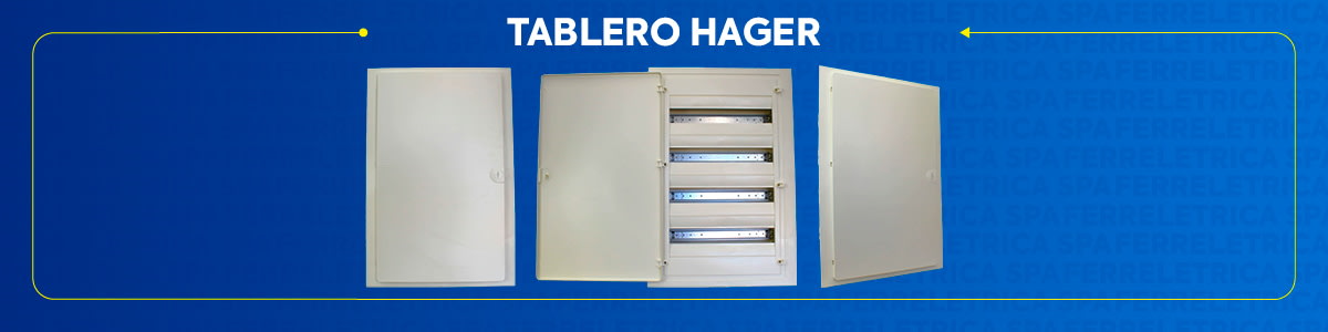 TABLERO HAGER | Ferrelectrica Materiales Electricos