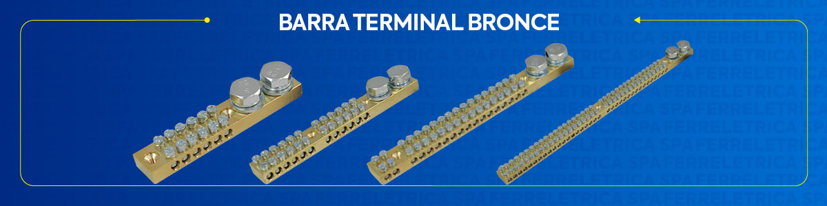 BARRA TERMINAL BRONCE | Ferrelectrica Materiales Electricos