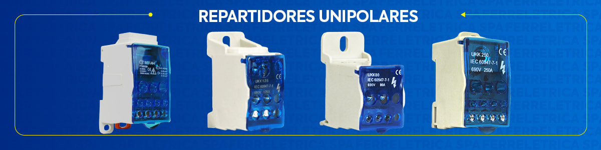 REPARTIDORES UNIPOLARES | Ferrelectrica Materiales Electricos