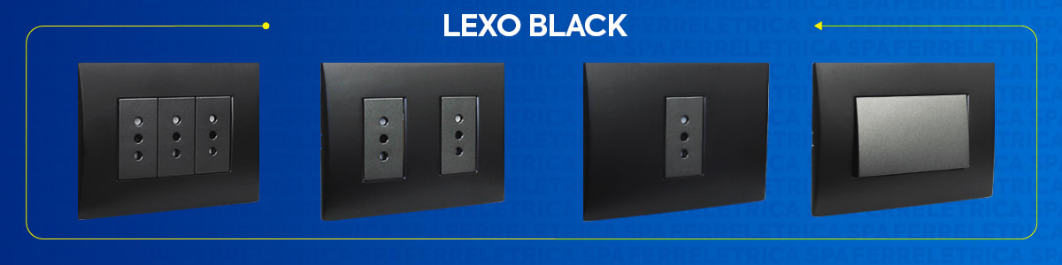LEXO BLACK | Ferrelectrica Materiales Electricos