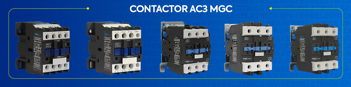 Contactor AC3 MGC | Ferrelectrica Materiales Electricos