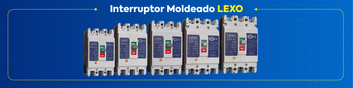 INTERRUPTOR MOLDEADO LEXO | Ferrelectrica Materiales Electricos