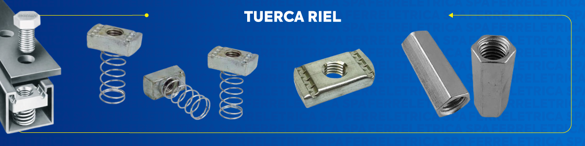 Tuerca Riel | Ferrelectrica SPA