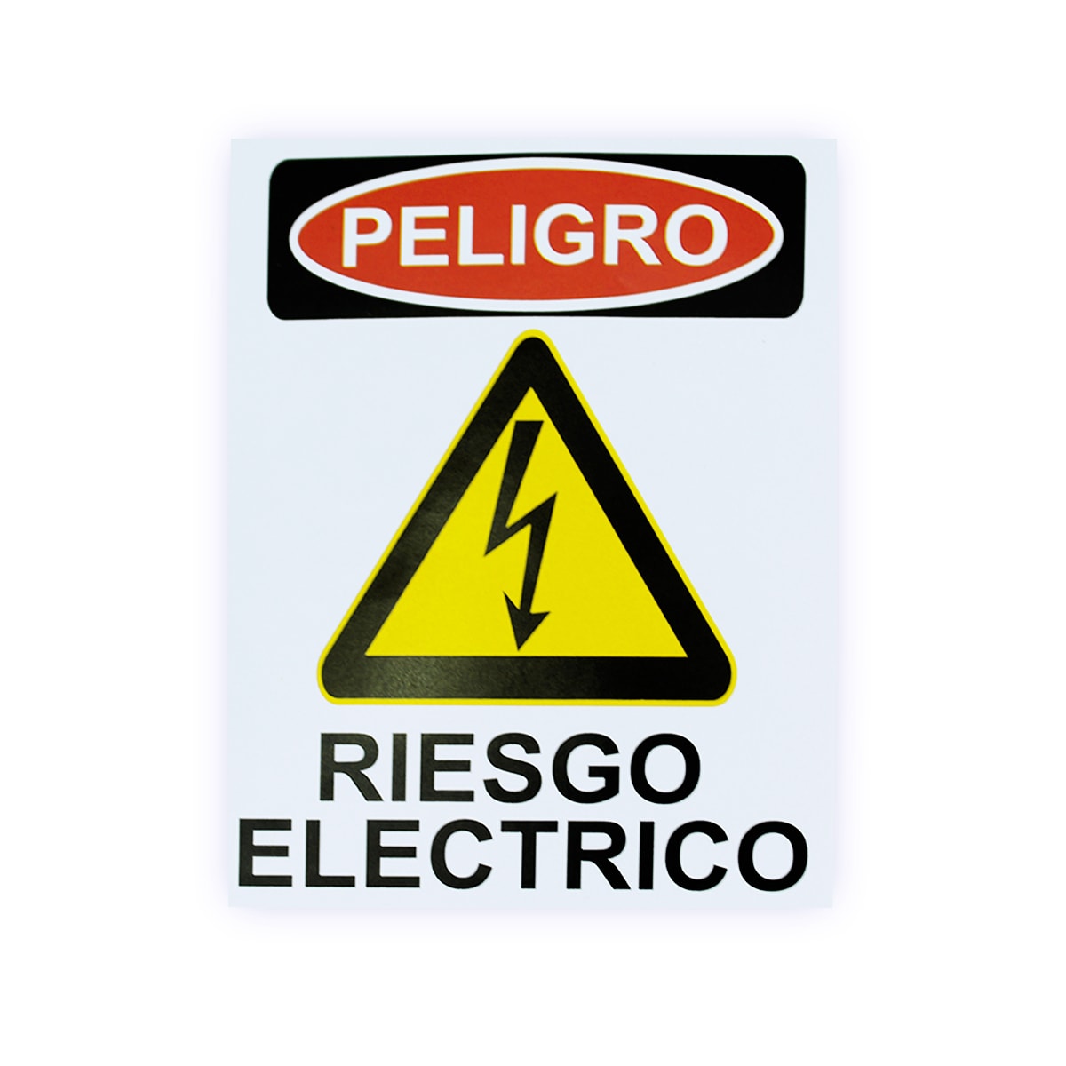 Etiqueta Adhesiva Riesgo Electrico 104 X 104 Mm Mec | Ferrelectrica ...