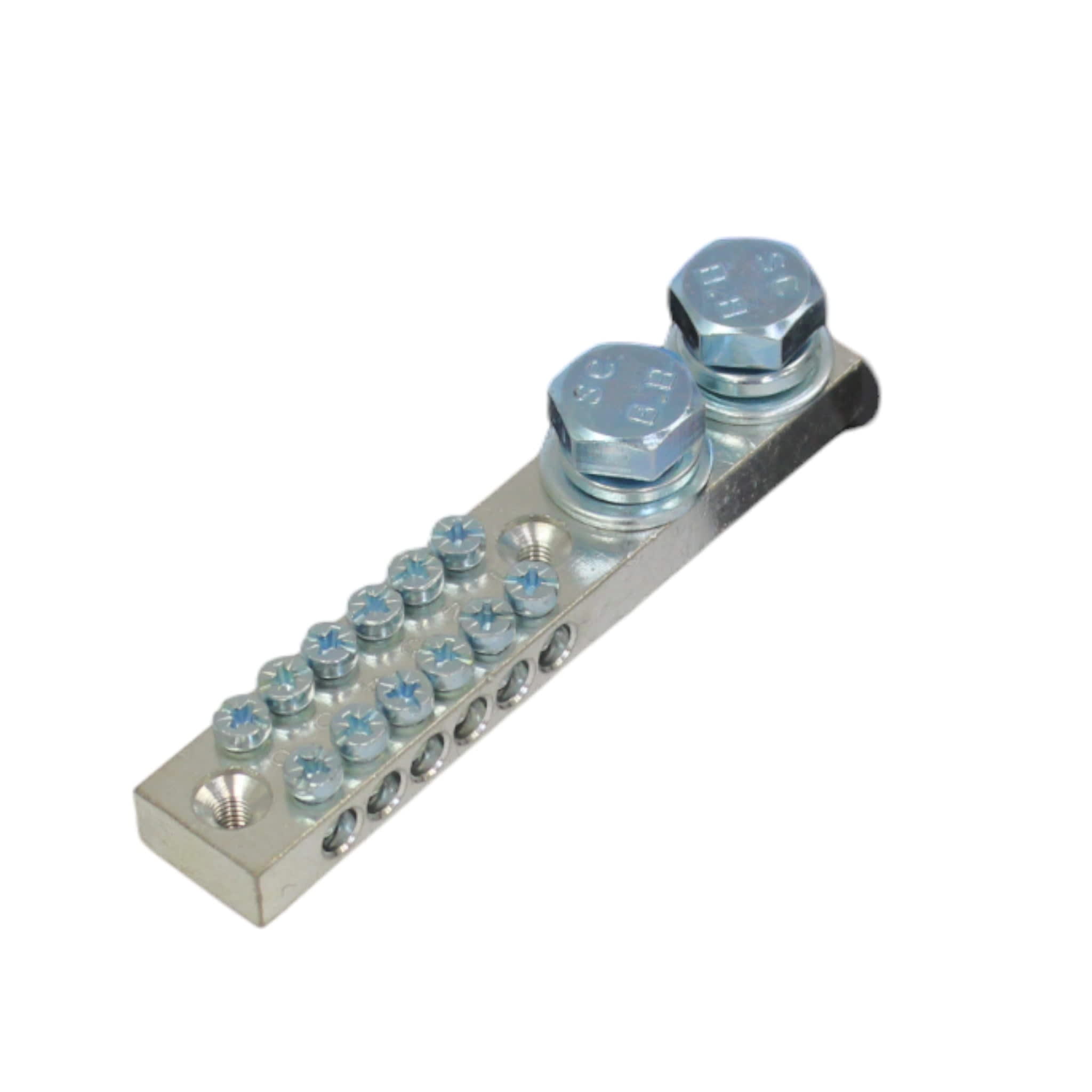 Barra Terminal Estañada Doble 6x2 | Ferrelectrica Materiales Electricos