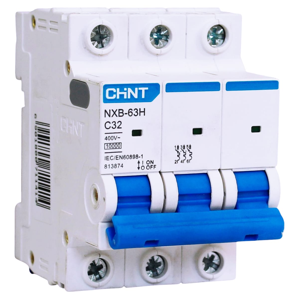 Interruptor Automático 3x32a 10ka Curva (C) Nxb-63h Chint | Ferrelectrica Materiales Electricos