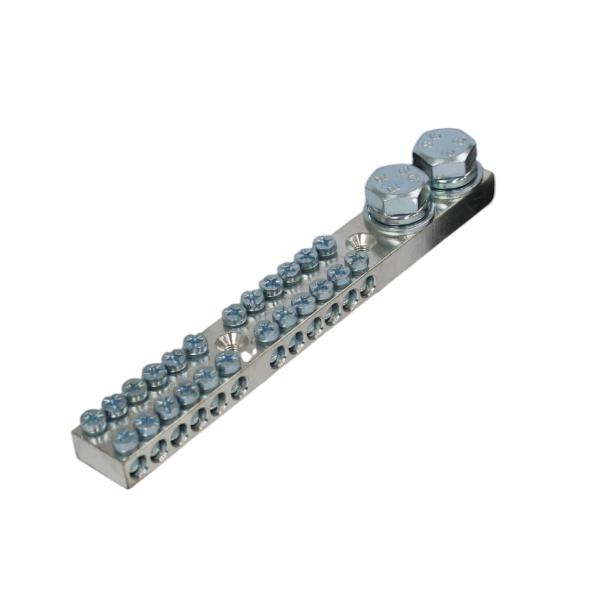 Barra Terminal Estañada Doble 12x2 | Ferrelectrica Materiales Electricos