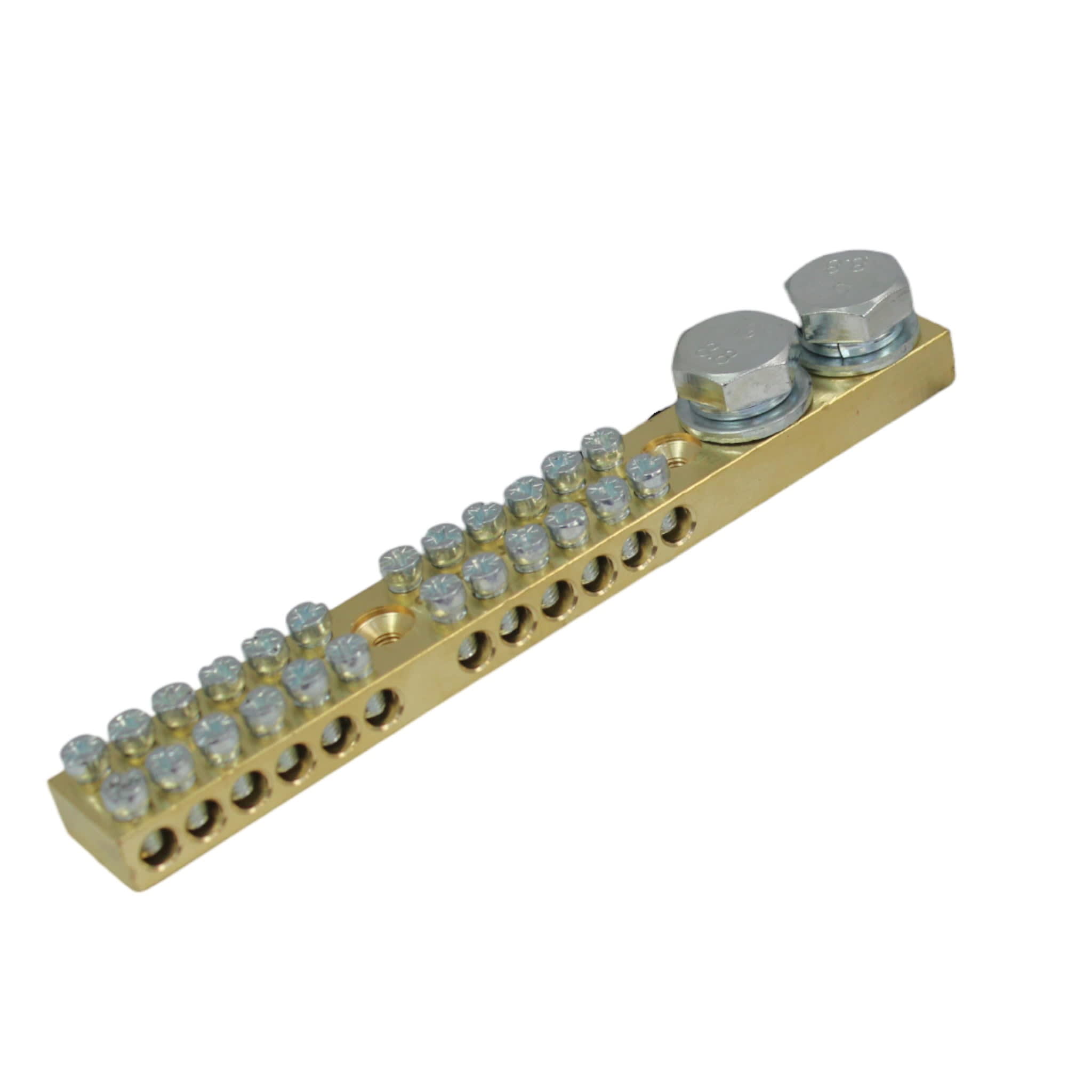 Barra Terminal Bronce Desnudo Doble 12x2 | Ferrelectrica Materiales ...