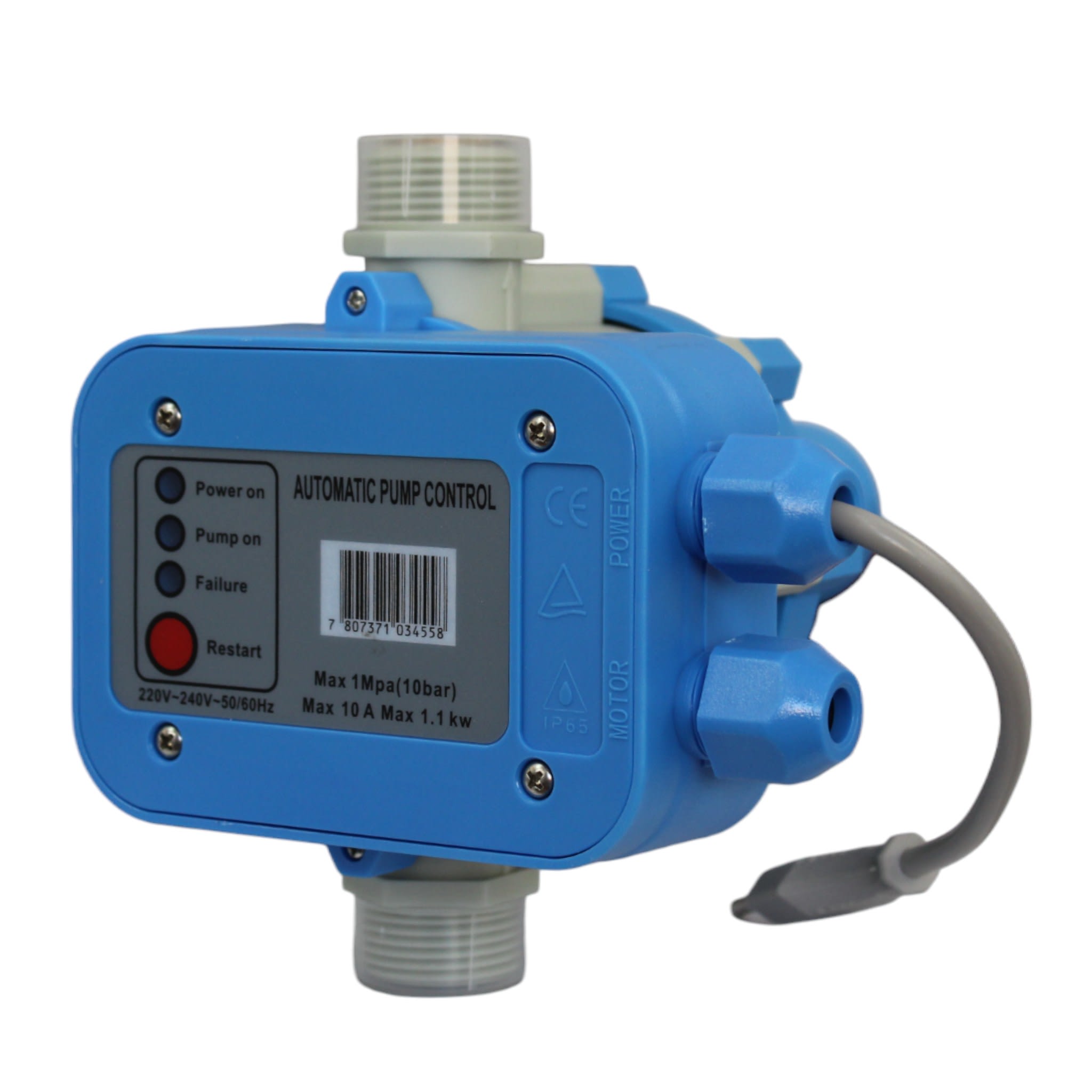 CONTROLADOR ELECT. PRESION P/BOMBA 10bar 60° 10A | Ferrelectrica ...