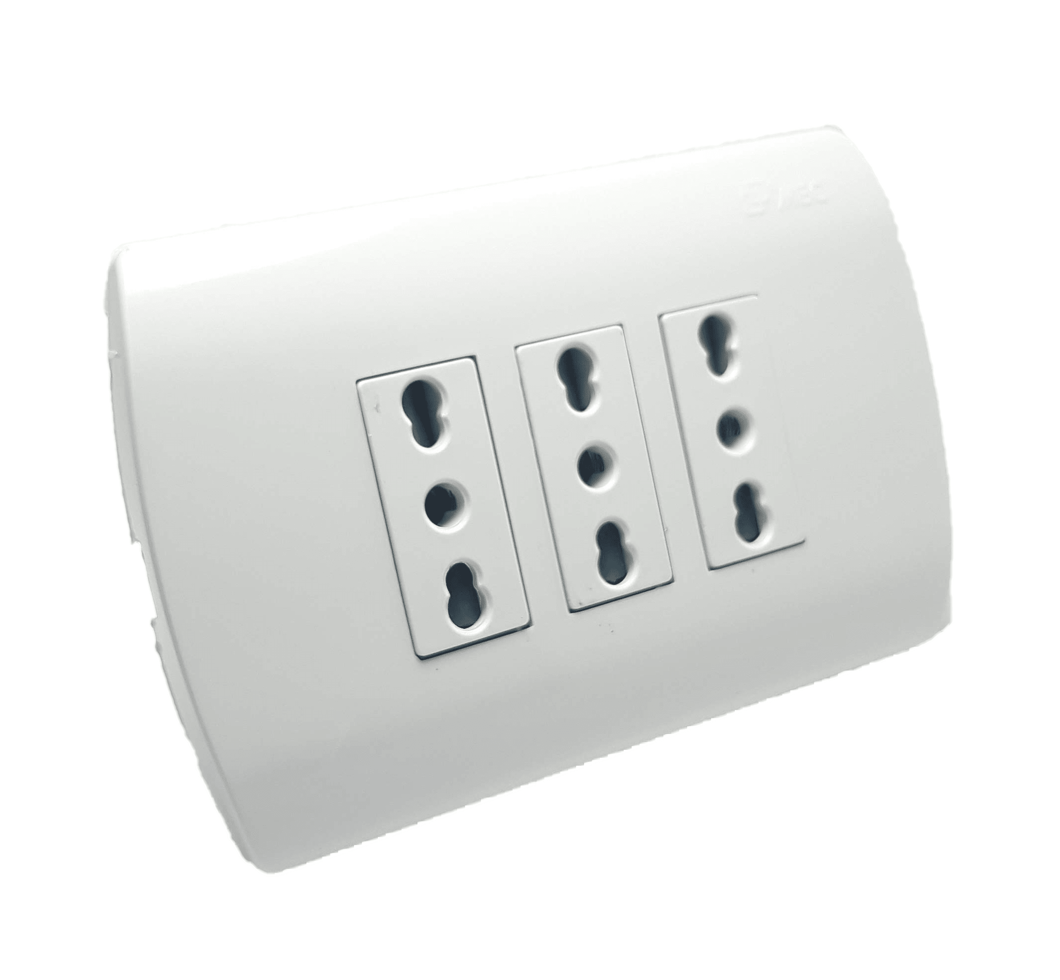 Tomacorriente Triple 10/16a 250v Armado Mec Aris Certificado ...