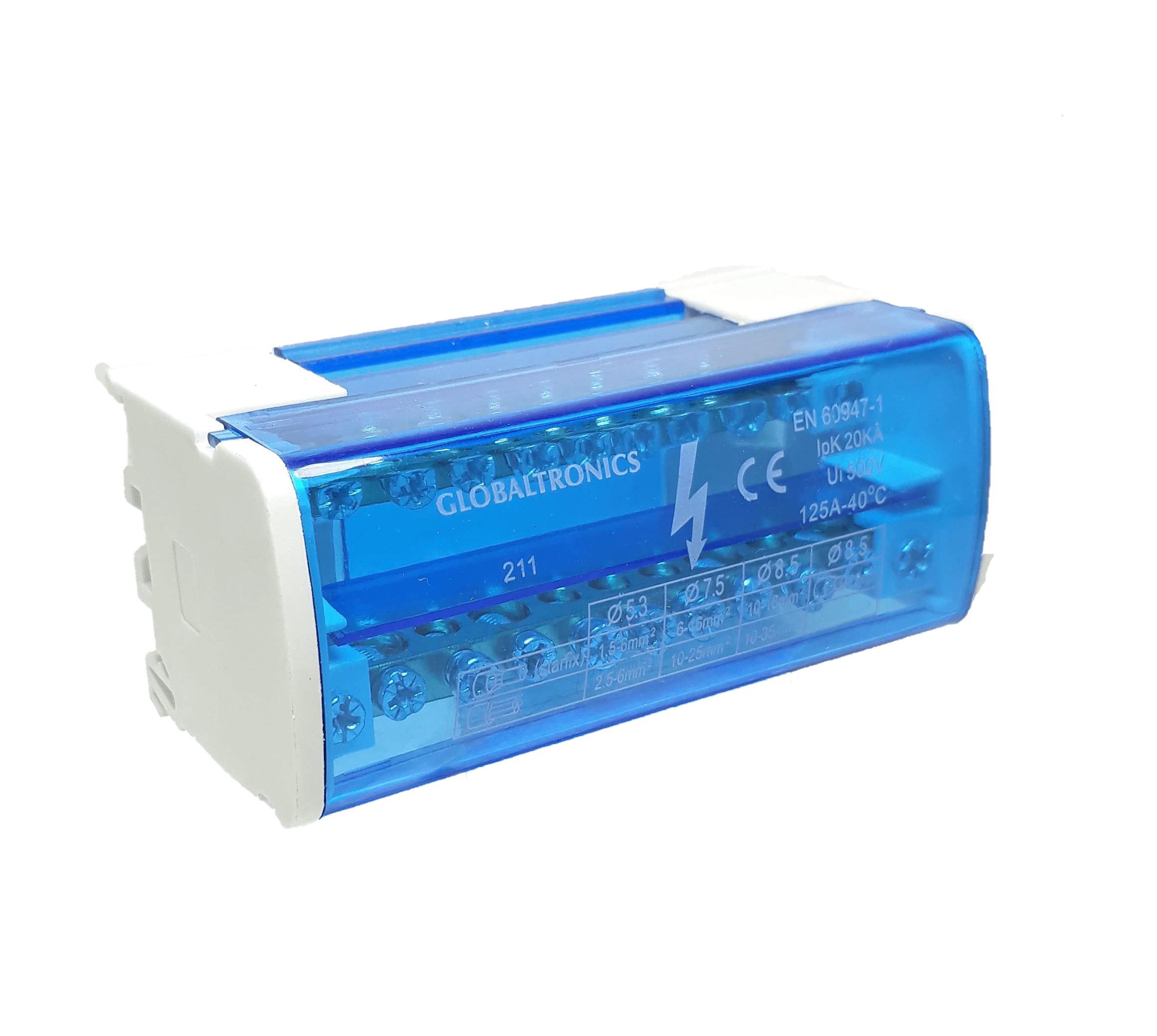 Repartidor Bipolar 2x11 Polos 125A | Ferrelectrica SPA