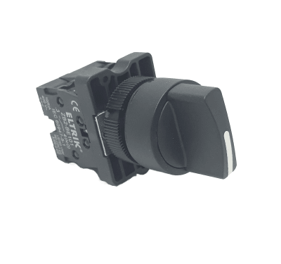 Selector 2 Posiciones Metal 22mm 1 No 10a 600v | Ferrelectrica SPA