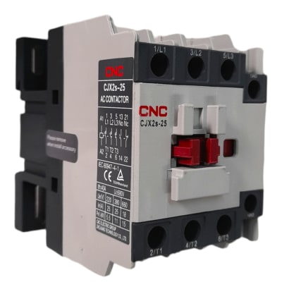 Contactor CJX2s 25A bobina 220V 1NO 1NC | Ferrelectrica SPA