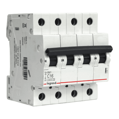 Automático 4x16A 6kA Curva C 230/400V Rx3 Legrand | Ferrelectrica Materiales Electricos
