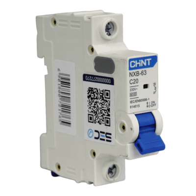 Automático 1x10A 6kA Curva C 230/400V NXB-63 Chint | Ferrelectrica Materiales Electricos