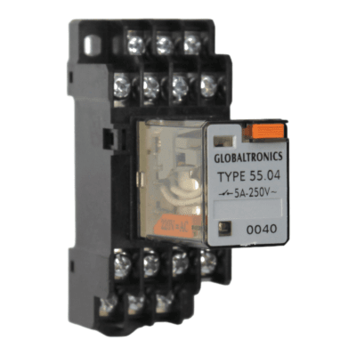 Mini Rele Octal 8 Pines 2nc+2no Con Base 10a | Ferrelectrica SPA