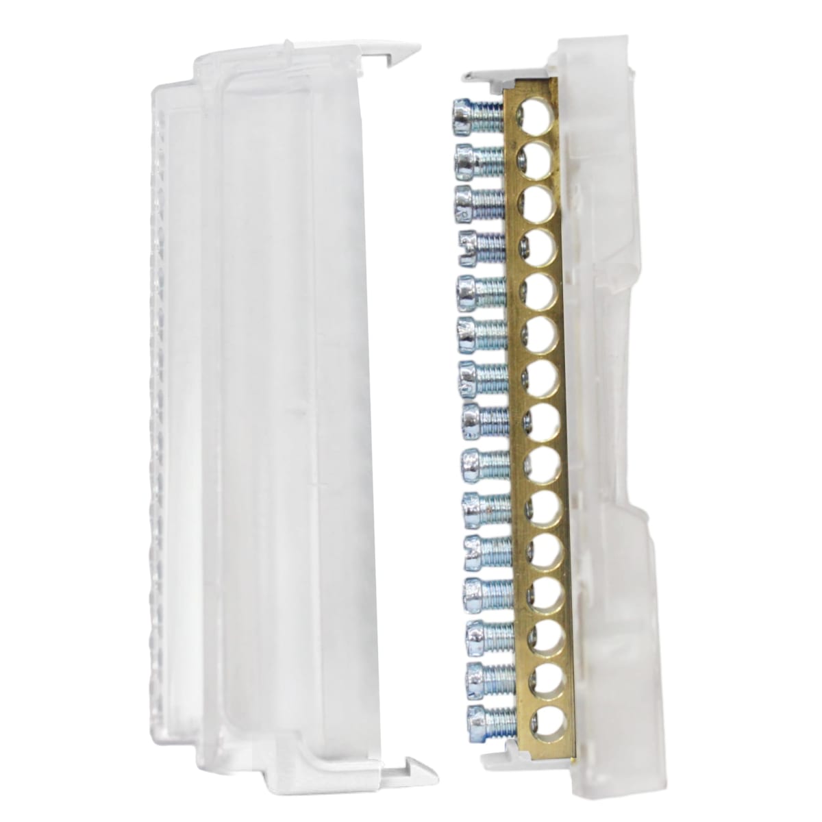 Regleta Riel Din Aislada Neutro Blanca 15 Pts 63A | Ferrelectrica ...