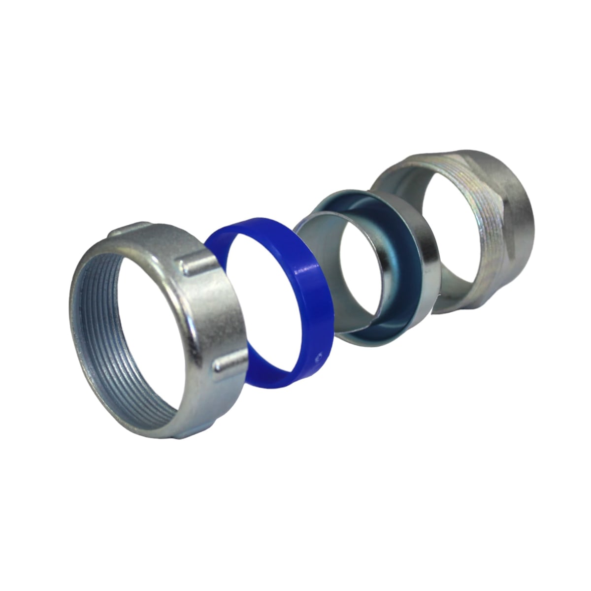 Conector IMC/Hilo a Flexible metalico 40 MM | Ferrelectrica Materiales Electricos