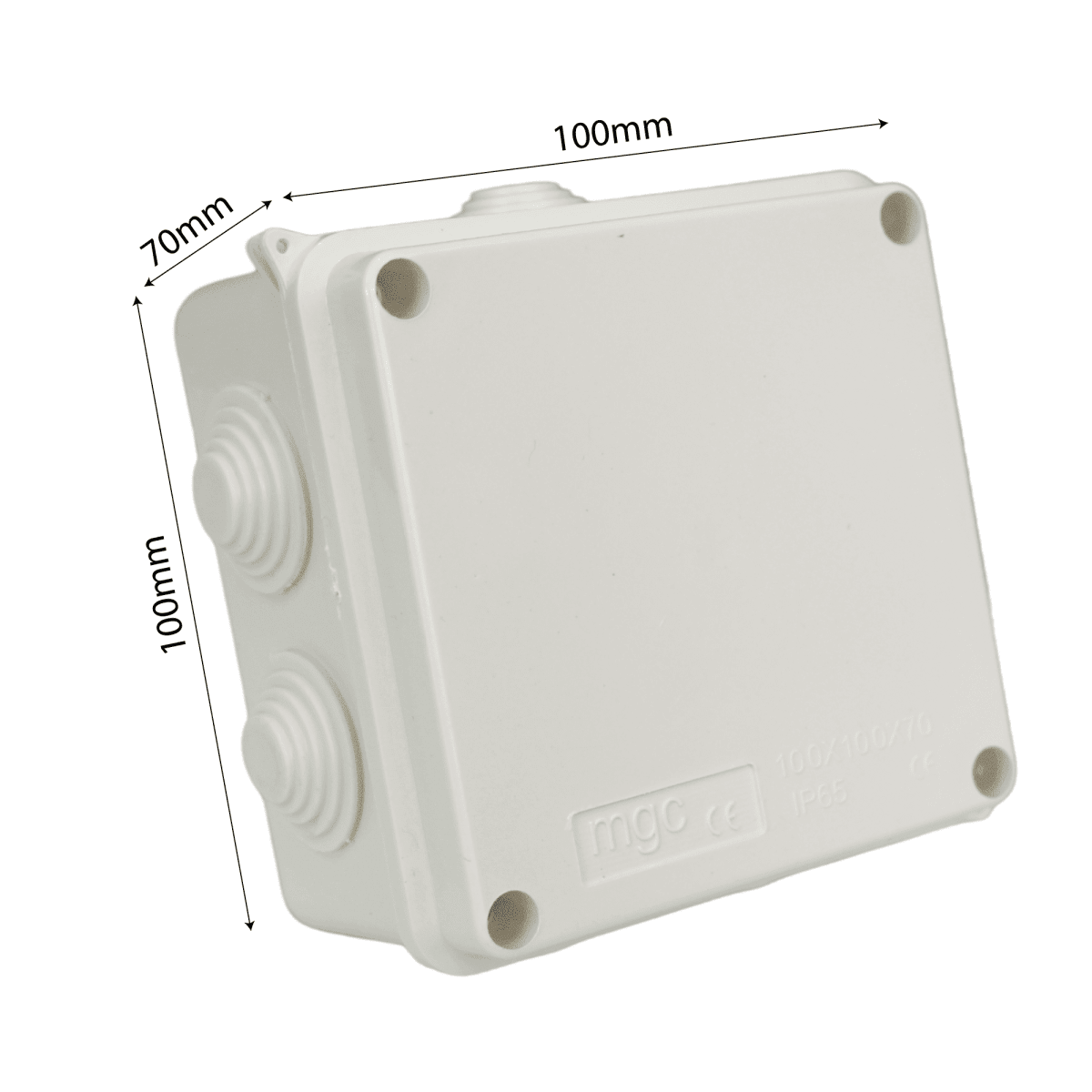 Caja Estanca Libre de Halogeno 100x100x70 7 Conos MGC | Ferrelectrica ...