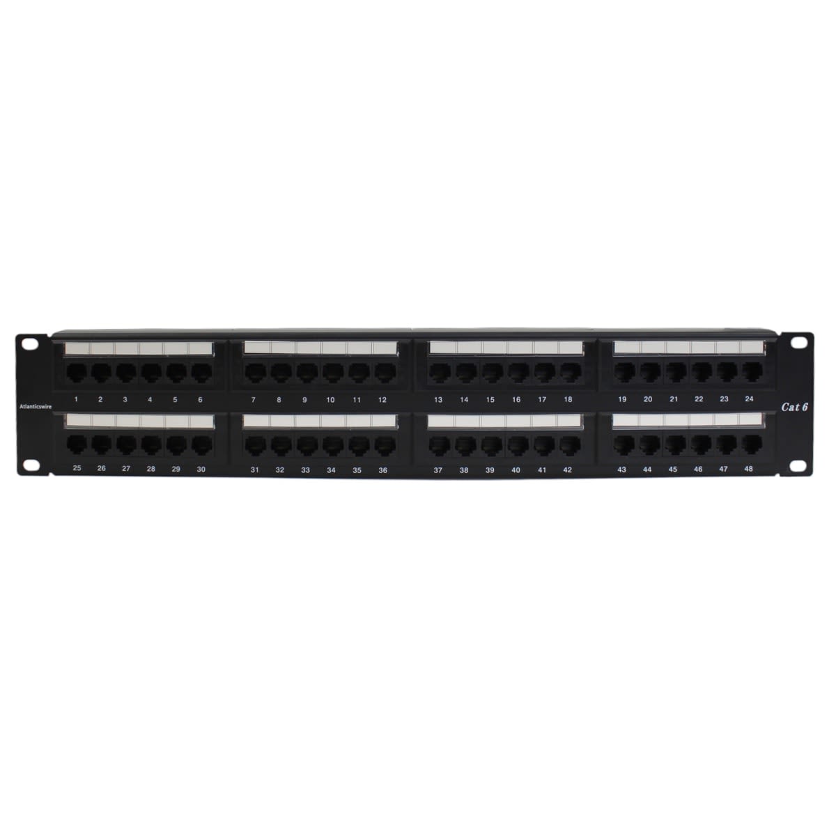 Patch Panel Cat6 48 Puestos Aw | Ferrelectrica Materiales Electricos