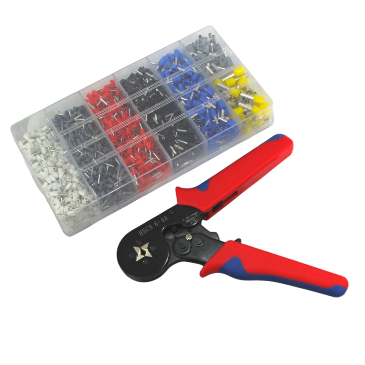 Ferrulera Hexagonal 0.25mm - 10mm + 2000 Ferrules HSC8 | Ferrelectrica ...