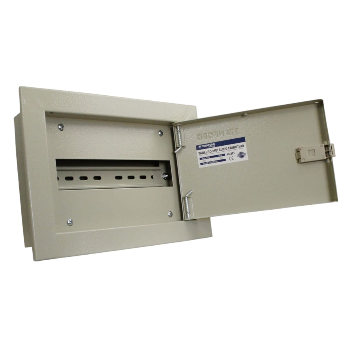 Tablero Metálico Embutido de 12CC IK10 RAL7032 Stanford | Ferrelectrica Materiales Electricos