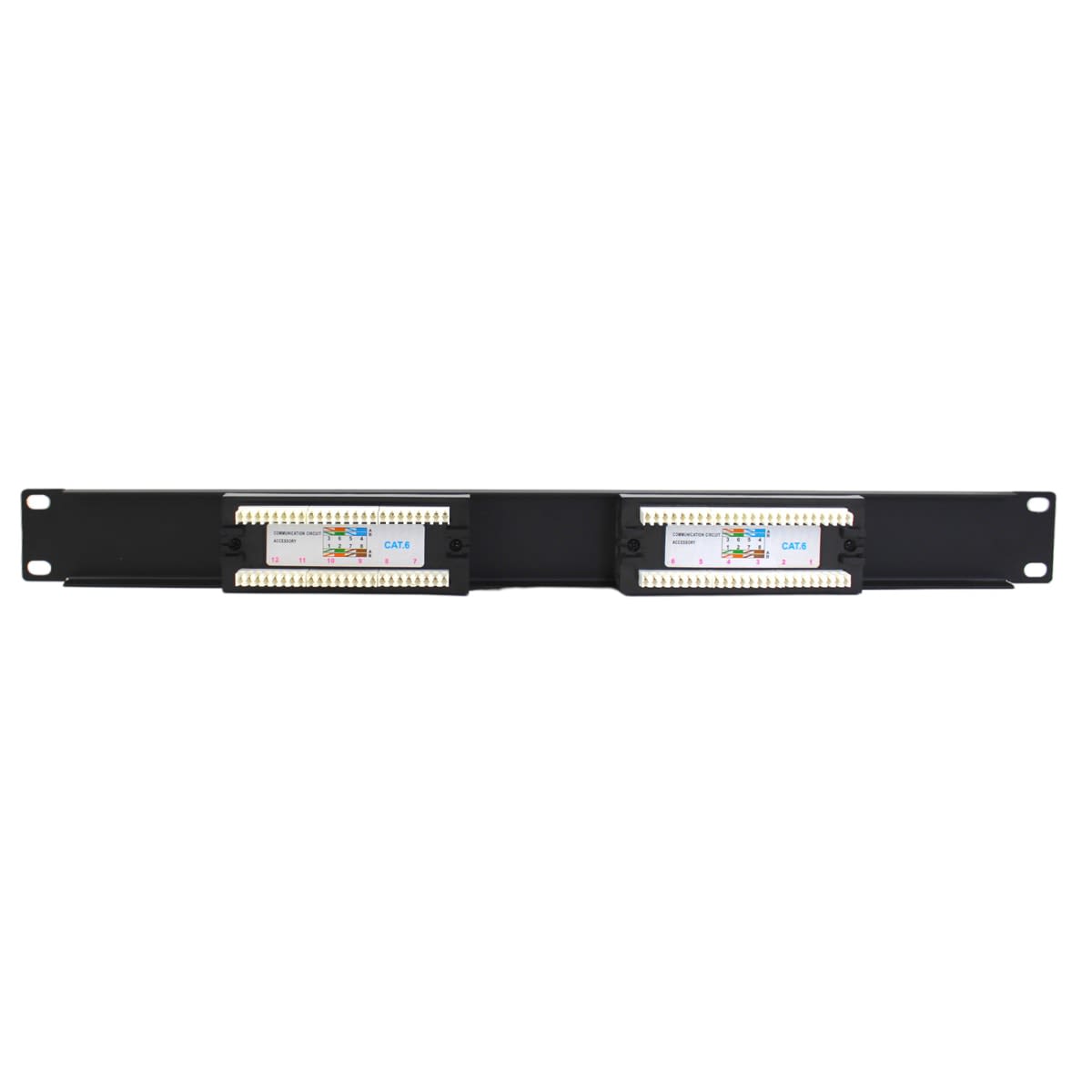 Patch Panel Cat6 12 Puestos Aw | Ferrelectrica Materiales Electricos