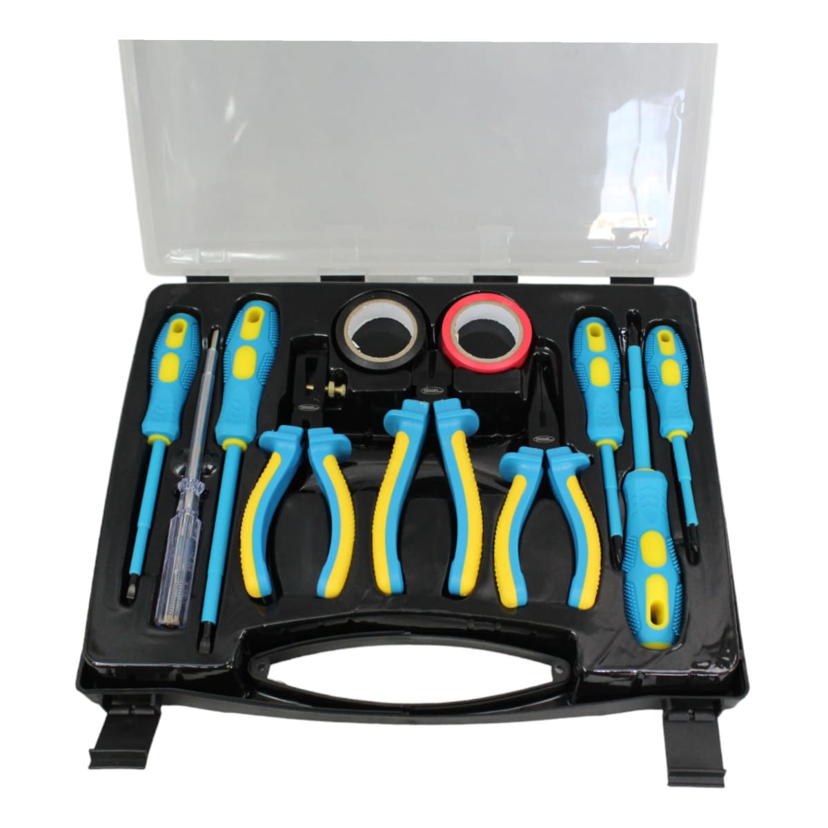 Set Destonilladores y Alicates Aislado 9 Pzas+2 Cintas Tosun ...