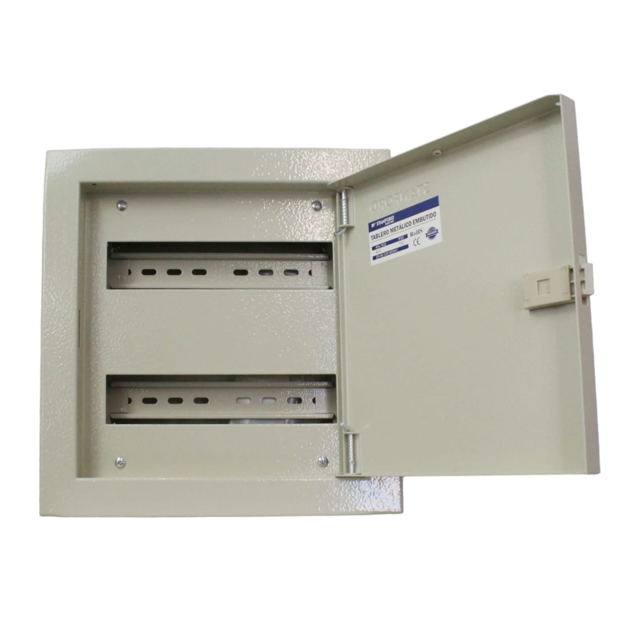 Tablero Metálico Embutido de 30CC IK10 RAL7032 Stanford | Ferrelectrica Materiales Electricos