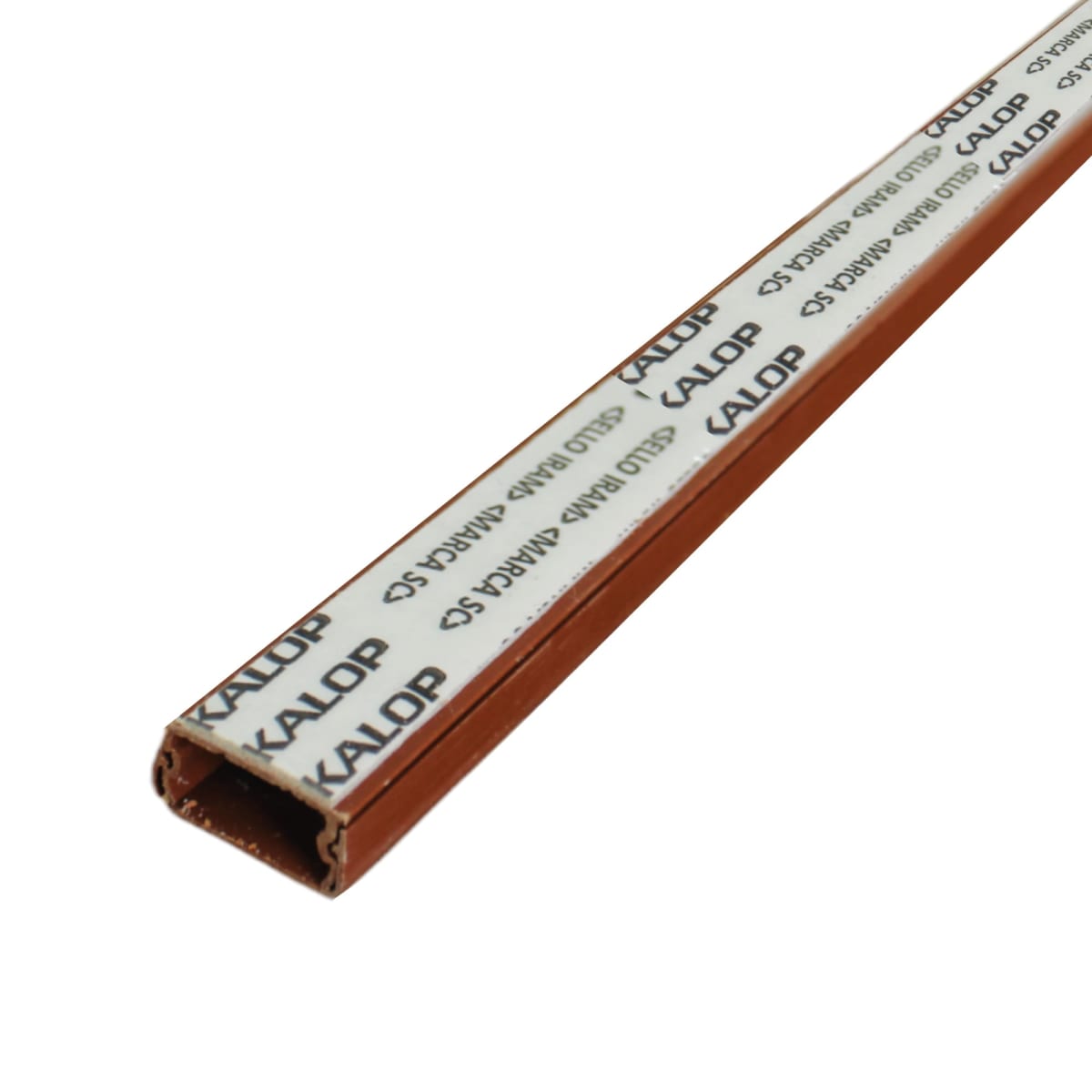 Canaleta PVC 20X10 2MTS Con Pegamento Color MADERA KALOP ...