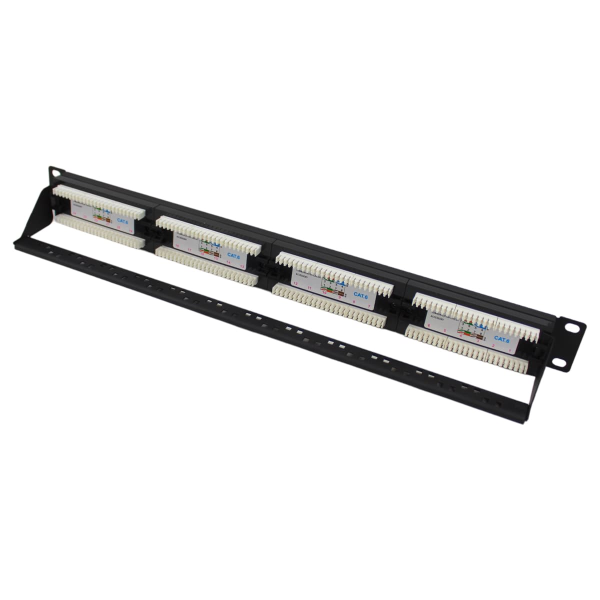 Patch Panel Cat6 24 Puestos Aw | Ferrelectrica Materiales Electricos