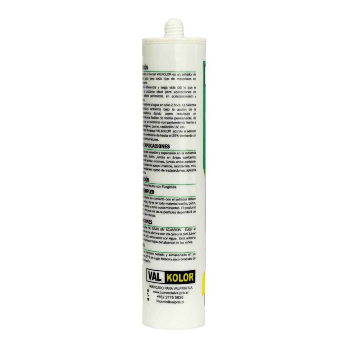 Silicona Neutra Universal Titanio 280ml | Ferrelectrica Materiales Electricos