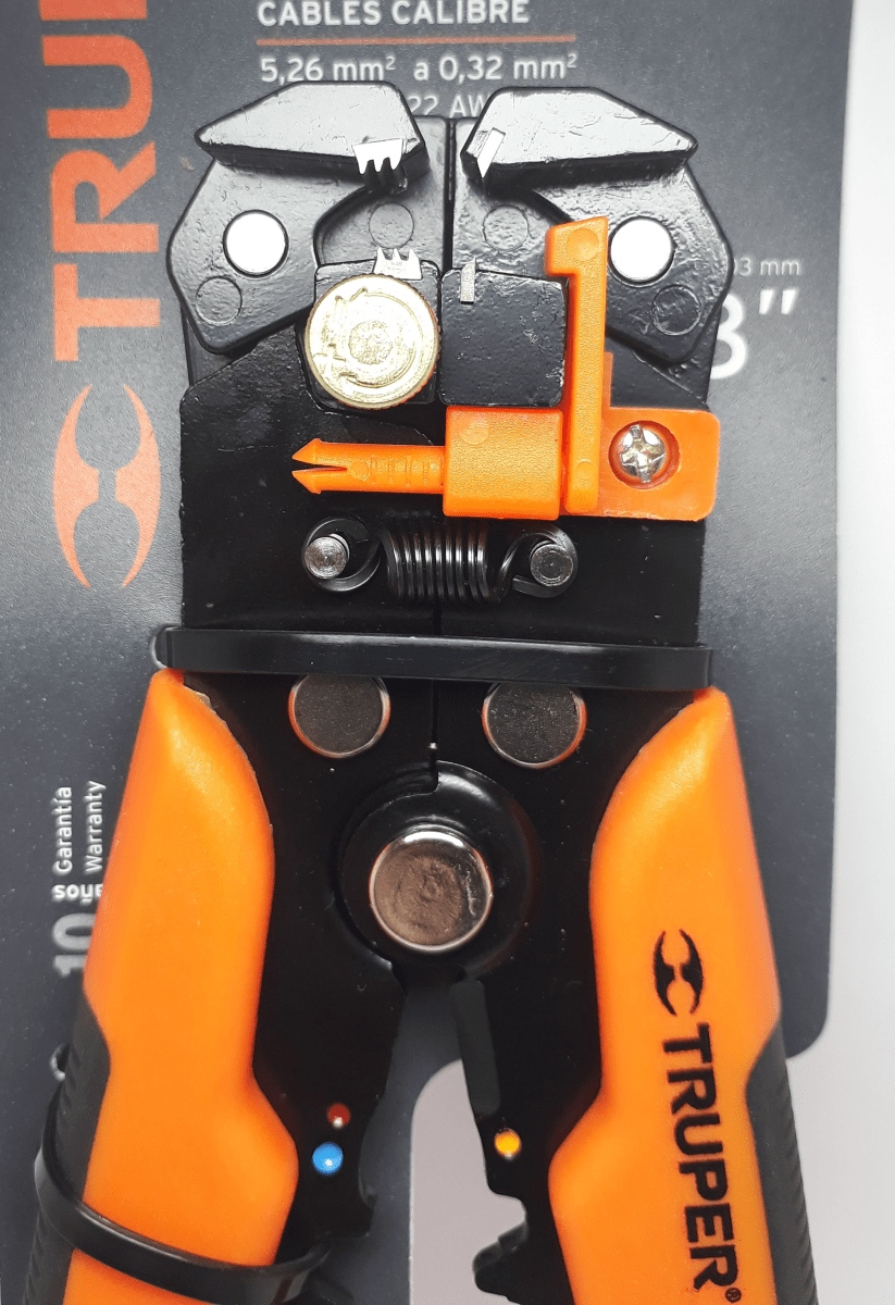 Alicate Pelacable Automatico 8 Truper Ref Pec-aut | Ferrelectrica Spa