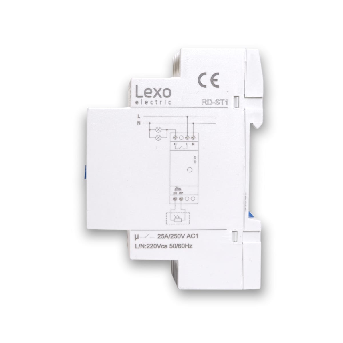 Rele Temporizado Crepuscular RD-ST1 C/Sensor Lexo | Ferrelectrica SPA