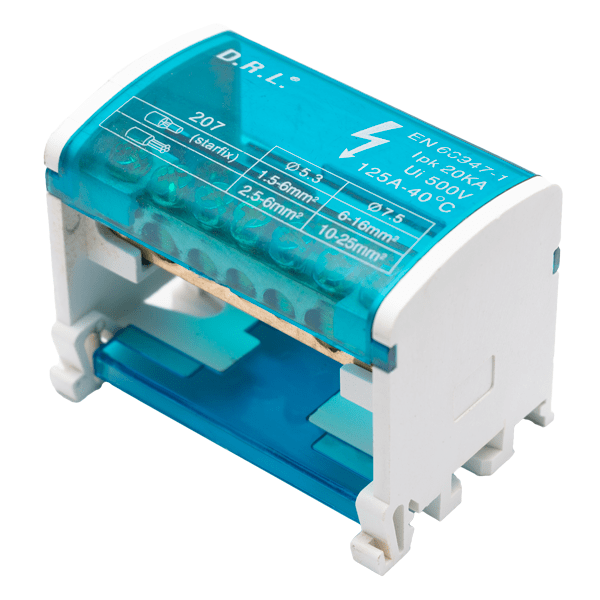 Repartidor Bipolar 125a 7 Polos | Ferrelectrica Spa