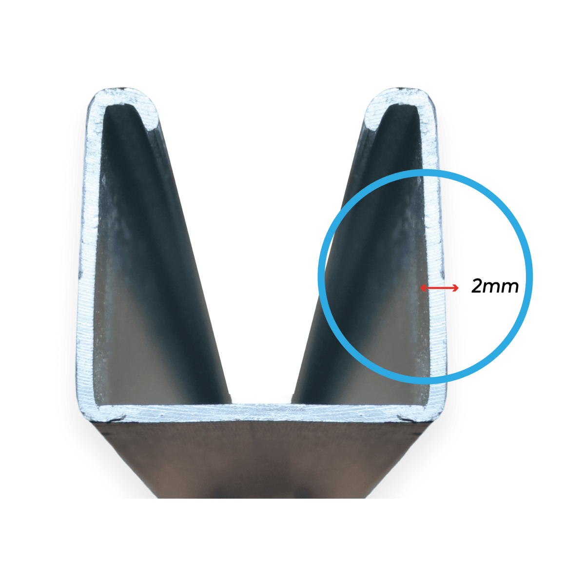 RIEL RUC UNISTRUT ZINCADO 42X42X1000MM 2MM | Ferrelectrica Materiales ...