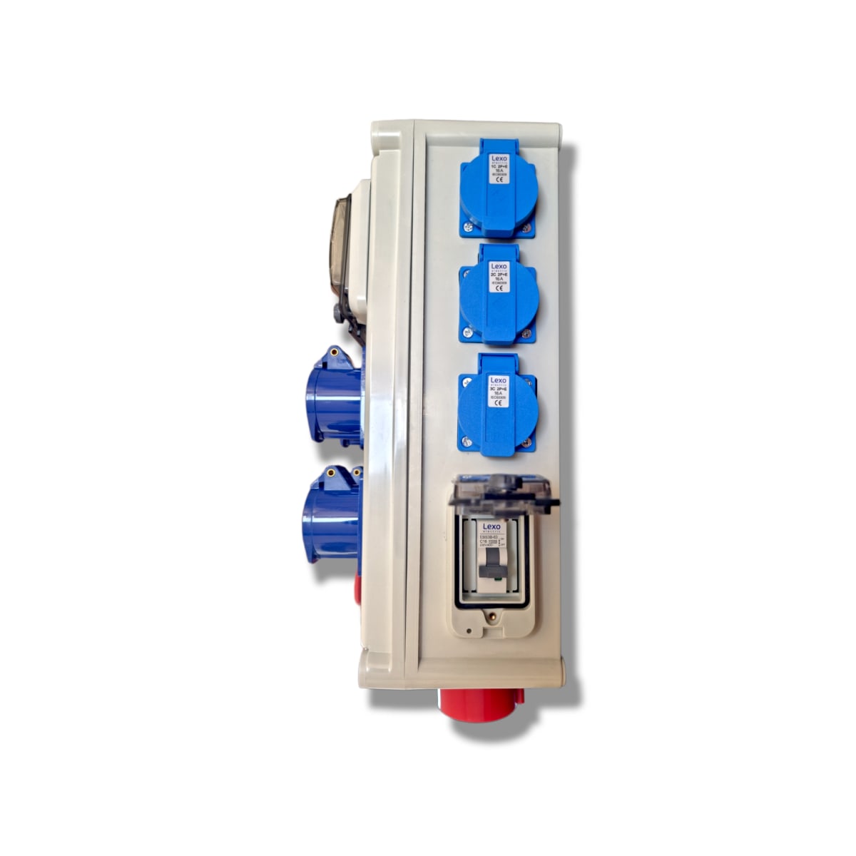 Tablero de Faena Portatil C/Parada de Emergencia IP65 LEXO | Ferrelectrica SPA