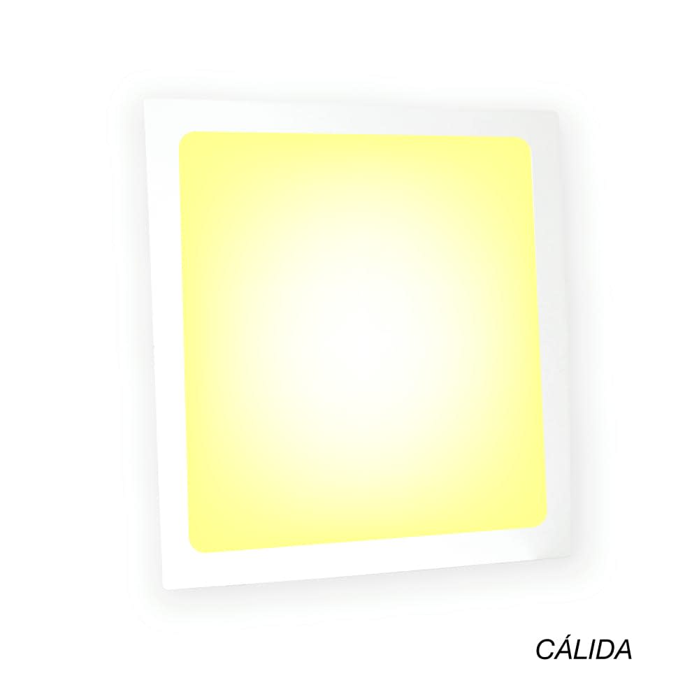 Panel Led EMBUTIDO Cuadrado Slim 24W Globaltronics | Ferrelectrica SPA