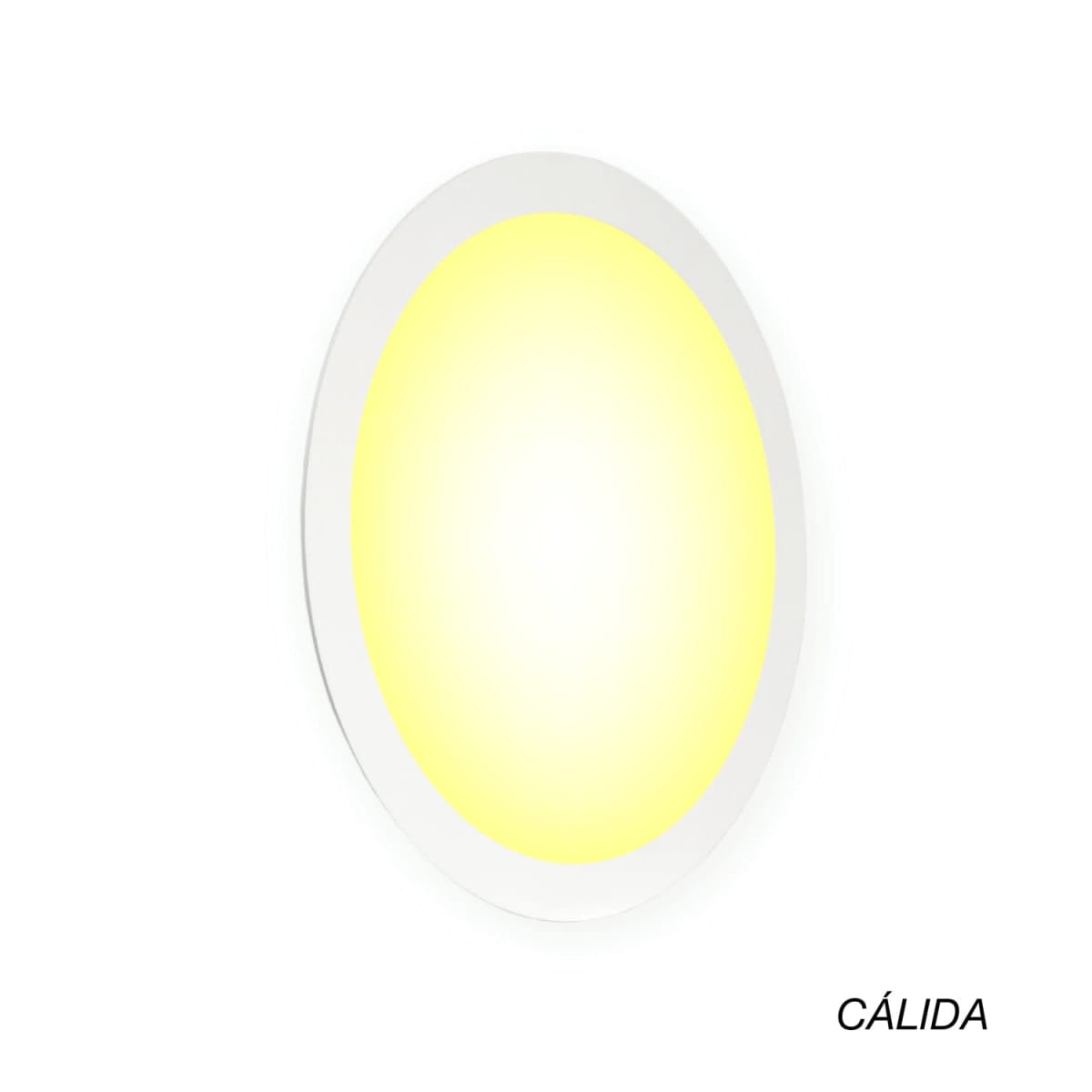 Panel Led EMBUTIDO Redondo Slim 24W Globaltronics | Ferrelectrica SPA