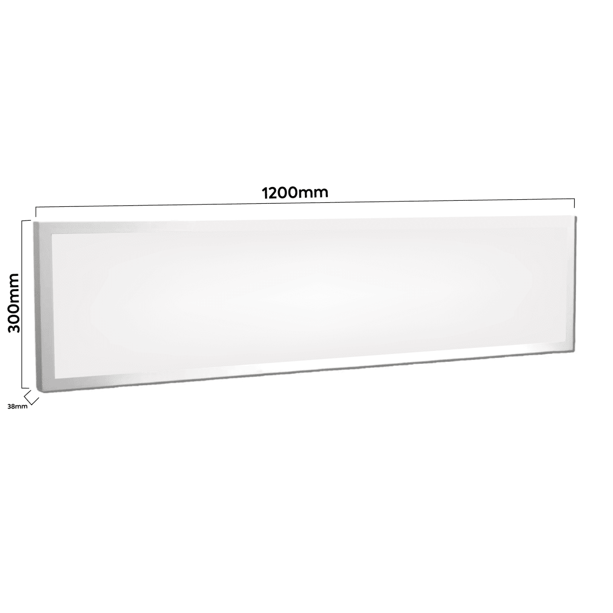 Panel Led 300x1200x38mm S/P 6500k Stanford 48w | Ferrelectrica ...
