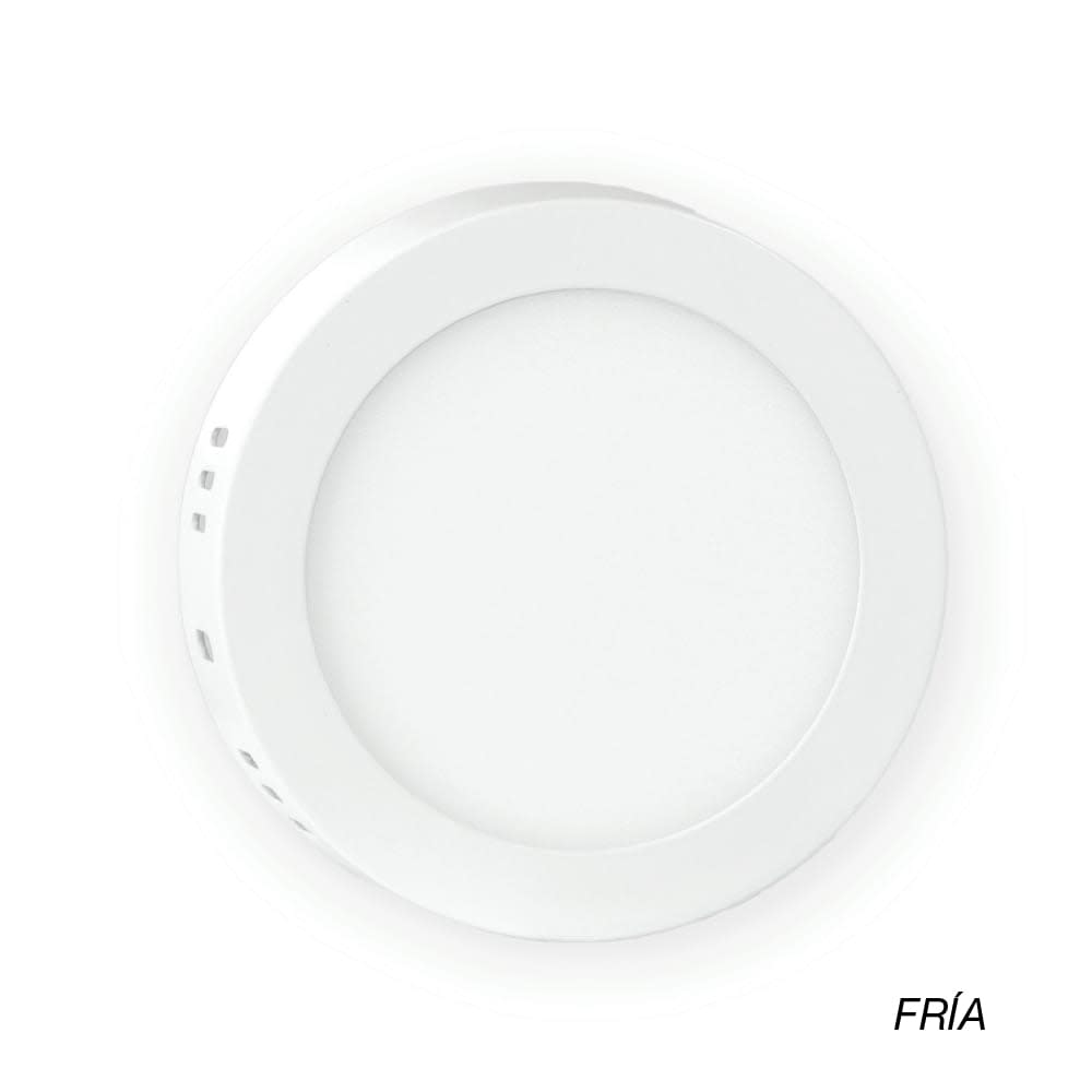 Panel Led S/P Redondo Slim 9W Globaltronics | Ferrelectrica Materiales ...