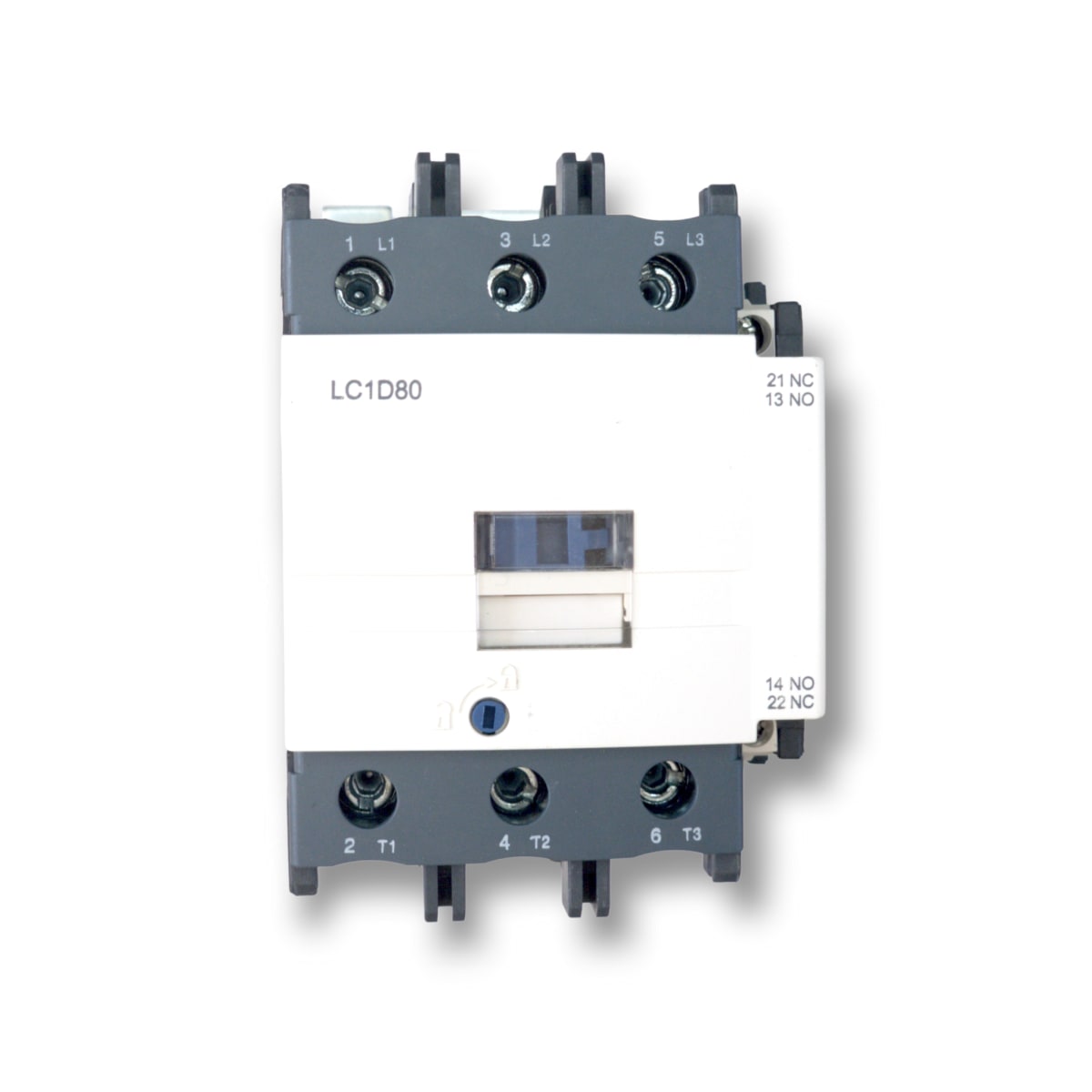 CONTACTOR LC1D80M7 80A 220v 3P 380v 1NC+1NO | Ferrelectrica SPA